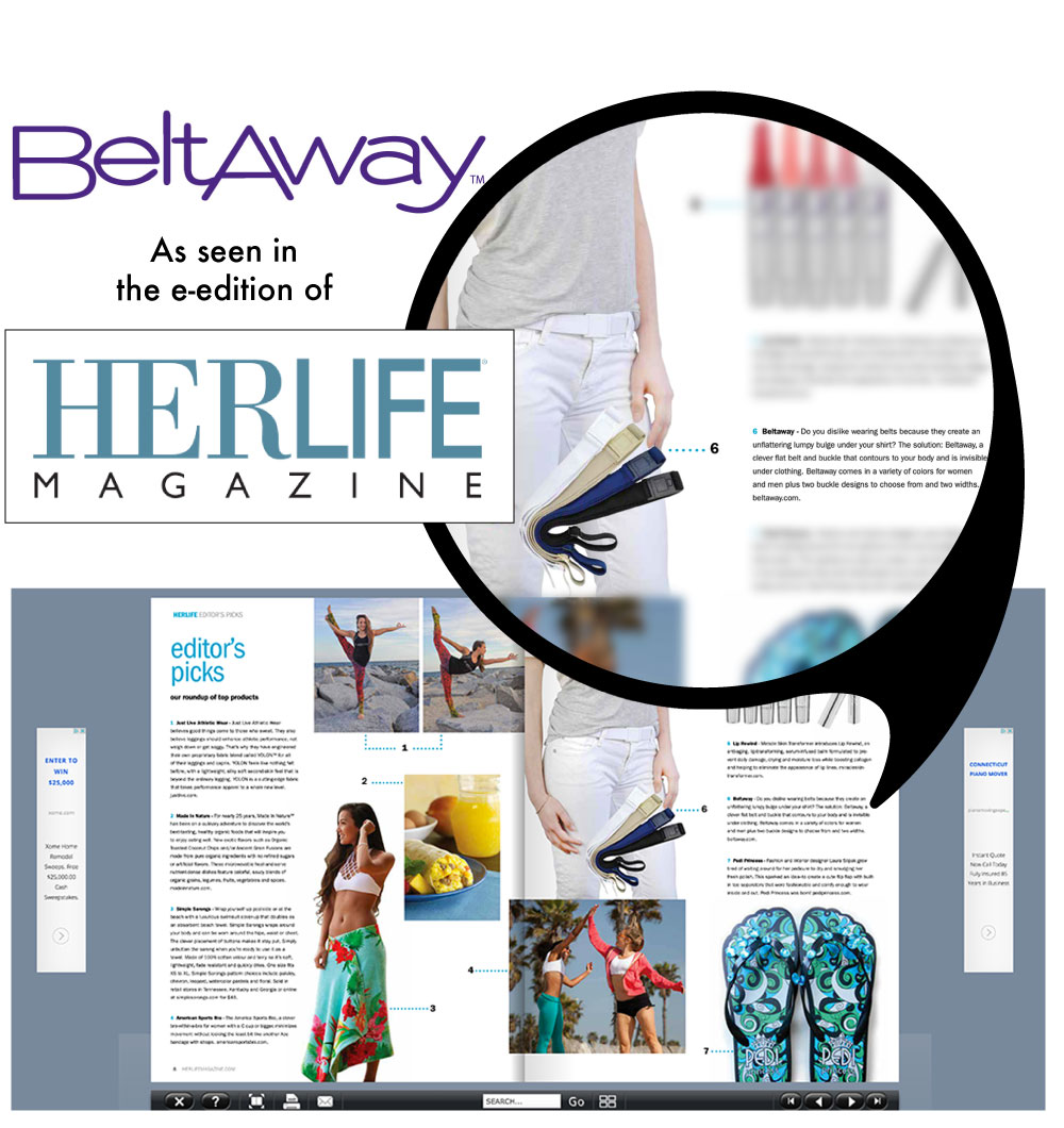 Beltaway - Home of the Flat Buckle Elastic Adjustable Belt